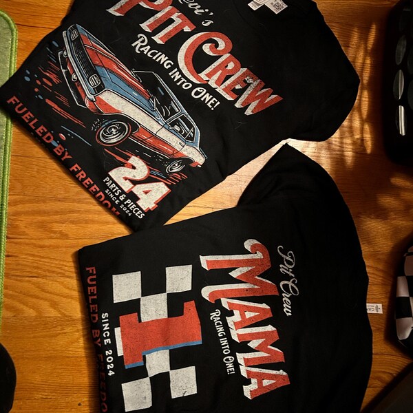 Custom Racing Party Shirts, Motor Racing Shirt Checkered Flag Shirts ...