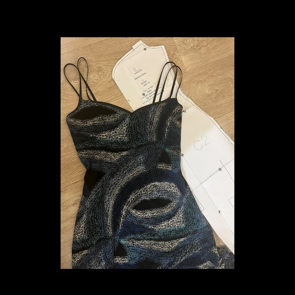 Keyhole Dress Sewing Pattern | Printable PDF Sewing Pattern | Tie Wrap ...