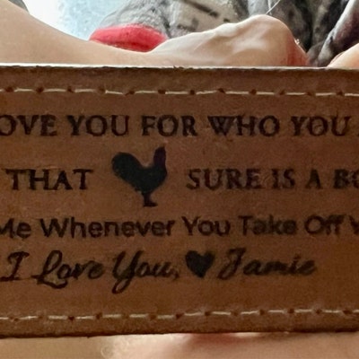 Father's Day Leather Belt, Customized Belt for Him, Personalized Belt ...