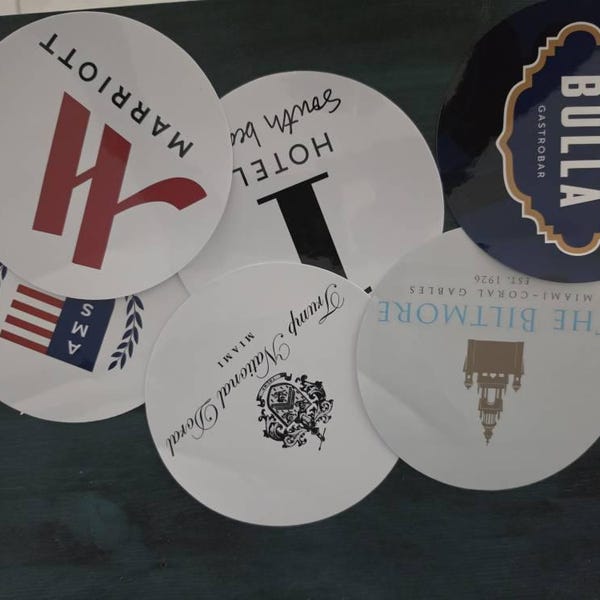 Custom Logo Vinyl Stickers: Die Cut, Waterproof, Bulk Options - Etsy