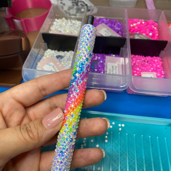 Unicorn Burst Pen_rhinestone Template_ss10 Rhinestones_ Includes PDF ...