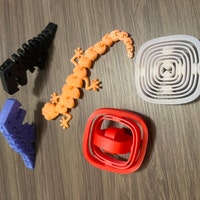 20 Fidget Toy STL Files 3D Printing Files 28 3D Models 3D Printer Files ...
