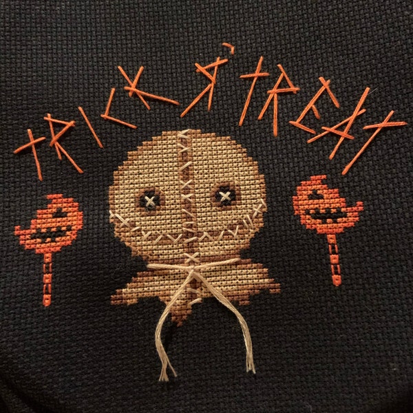Trick or Treat Samuel - Halloween - Cross Stitch Pattern - Horror ...
