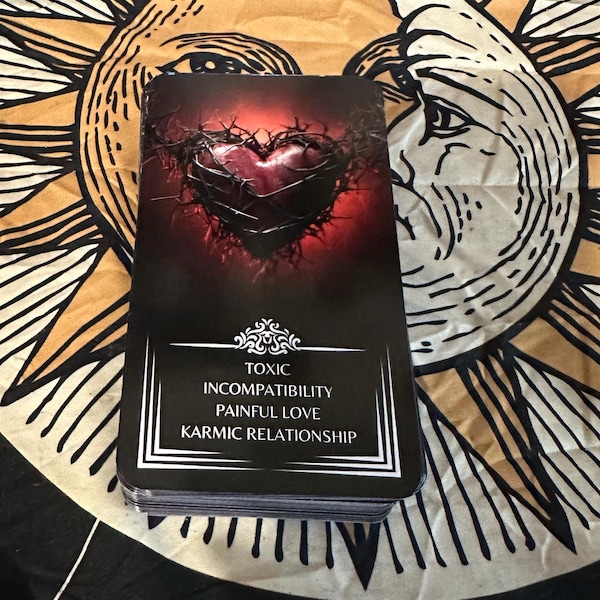 UNFILTERED Love Truths Oracle Deck (100 Cards) - Etsy