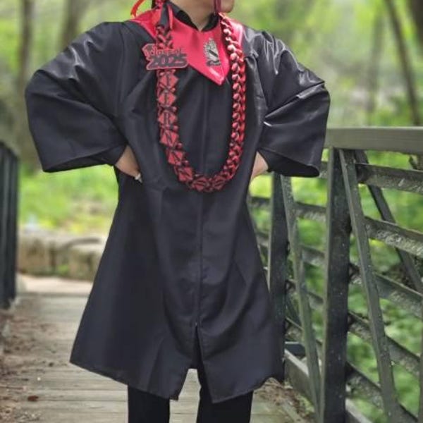 Double Ribbon Graduation Lei 2026 Personalized / Sash - Etsy