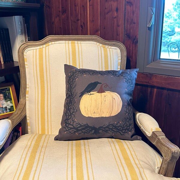 Primitive Turkey Pillow Cover Thanksgiving Decor Farmhouse Pillows ...