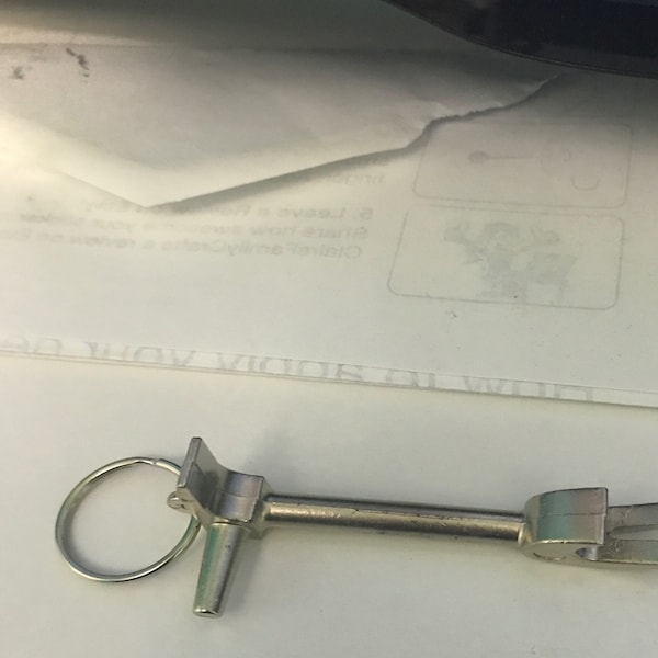 Chrome Halligan Bottle Opener Keychain - Firefighter Gift - Etsy