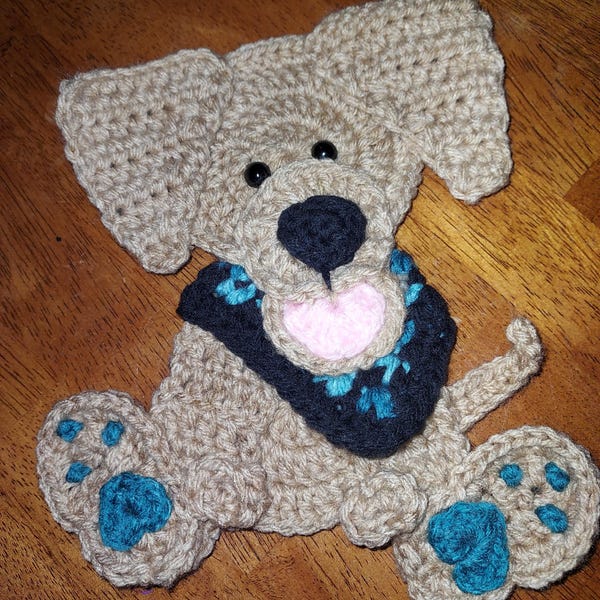 Crochet Pattern - INSTANT PDF DOWNLOAD - Chocolate Lab - Dog - Crochet ...