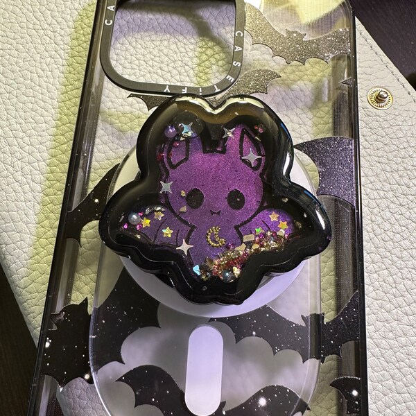 Bat Shaker Popsocket™, Kawaii Popsocket, Kawaii Bat Shaker Popgrip ...