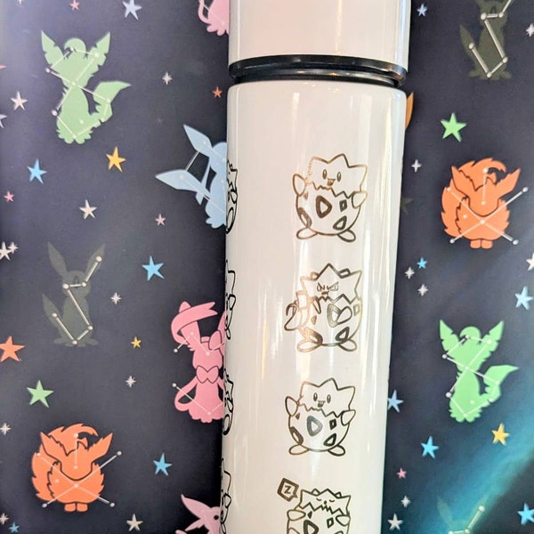 Luffy Gear 5 Water Bottle, One Piece Engraved Coffee Tumbler ...