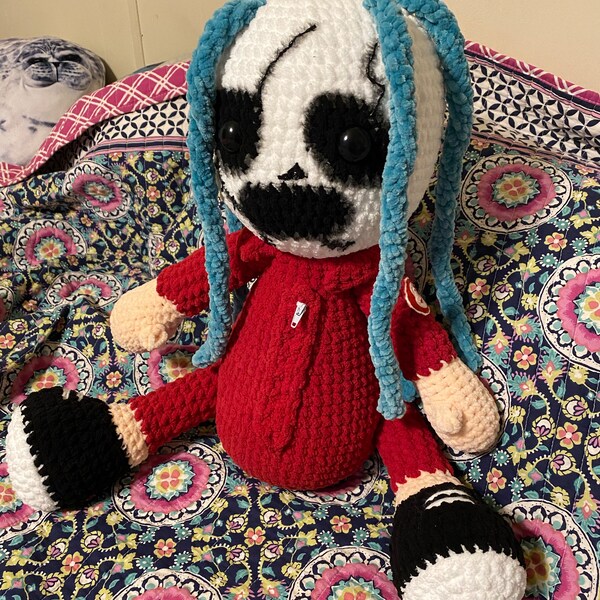 AMIGURUMI DOLL PATTERN • Slipknot Corey Taylor • Maggot Crochet Pattern ...