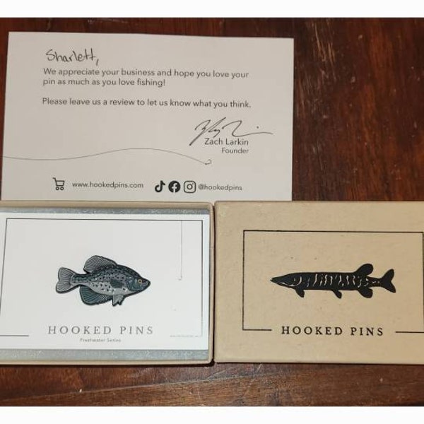 Sockeye Salmon - Fish Pin With Gift Box - Etsy