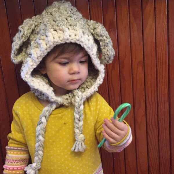 Crochet Pattern-the Lyra Lamb Hood (12/18 Month,toddler, Child, Adult ...