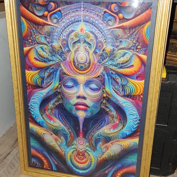 Holographic Sticker - "the Keeper" - Psychedelic, Trippy, Eye ...