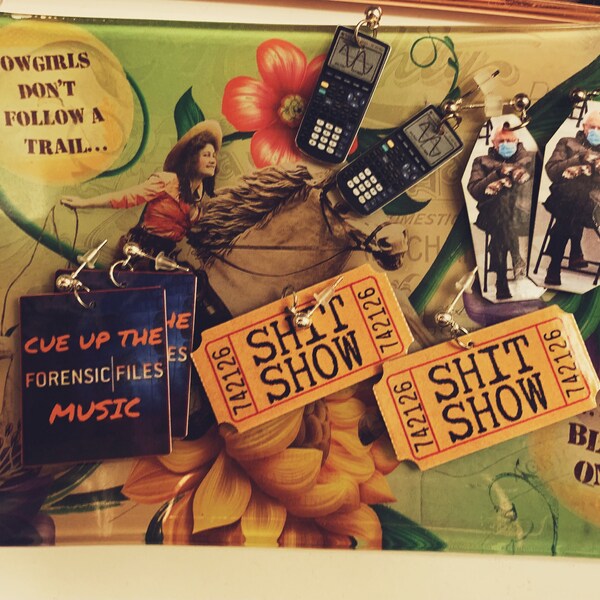 Gojo Satoru & Geto Suguru Earrings, JJK Inspired Jewelry, Jujutsu ...