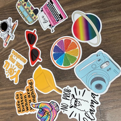 Artistic Stickers // Mix Style // Cool Stickers // Random Cool Stickers ...