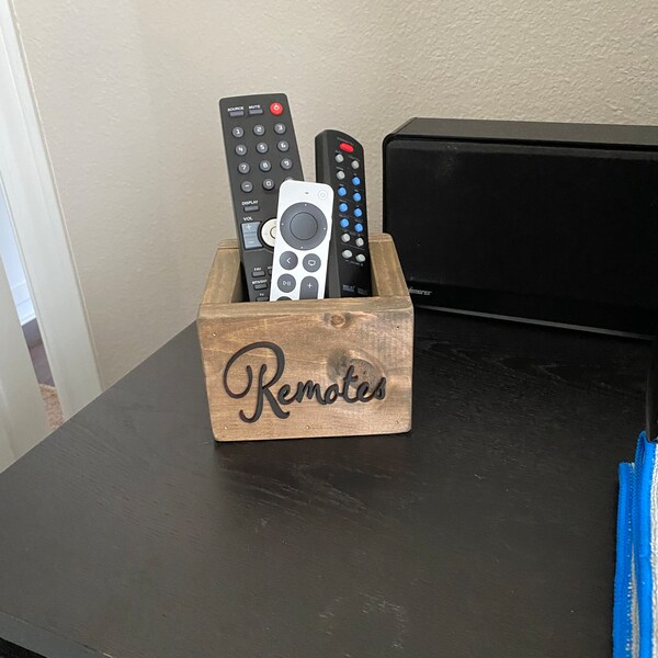 Remote Holder / Gifts for Dad / Remote Control Holder / Christmas Gift ...