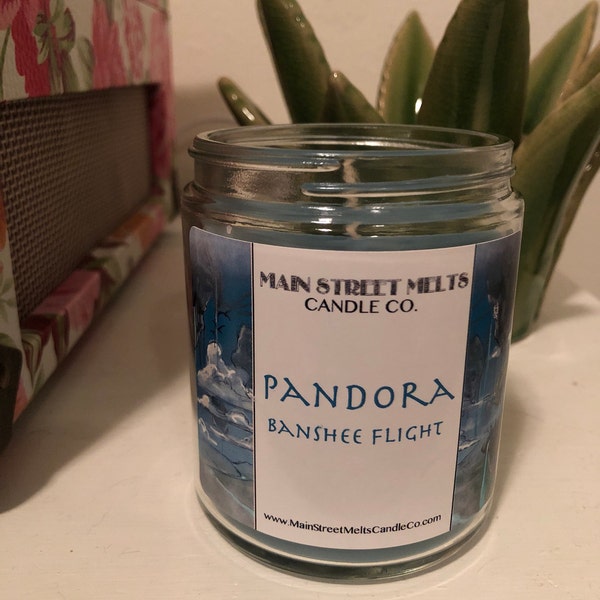 Pandora Banshee Flight | Disney Inspired Scented Soy Candle - Avatar ...