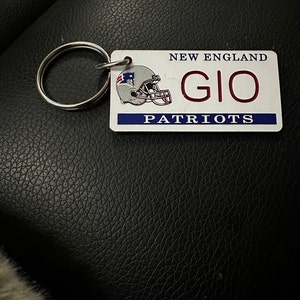 Personalized Engraved California Classic Replica License Plate Keychain ...