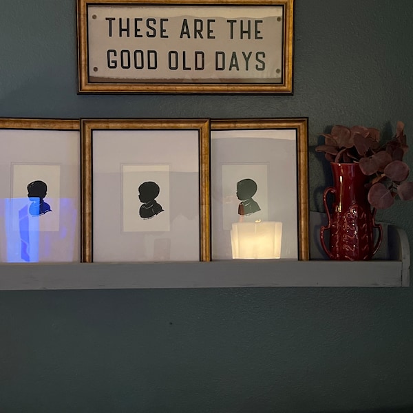 Good Old Days Sign, Hanging Canvas Banner Wall Decor, Playroom Wall Art ...