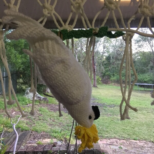 Amigurumi WHITE COCKATOO - Crochet Pattern, PDF in English, Deutsch ...