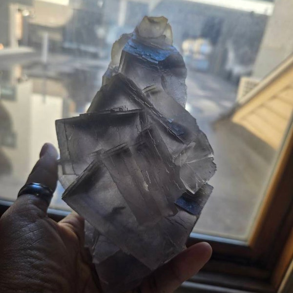 216 Gram. Quartz Crystal, Window Quartz, Crystal Specimen, Very Unique ...