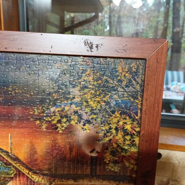 Custom Puzzle Frame, Composite Wood, Made to Measure, Multiple Colors ...