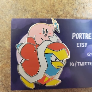 King Dedede Kirby Clobber Holographic Keychain - Etsy