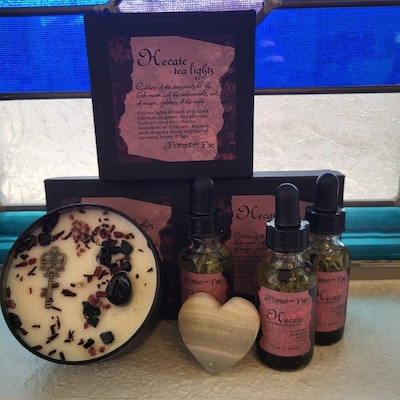 Ritual Anointing Oil Altar Oil Manifesting Intention Oil Candle ...