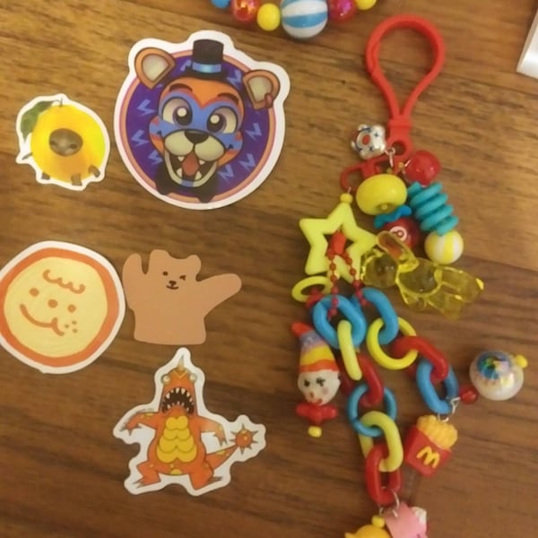 Custom Kidcore Bag Charm/keychain - Etsy