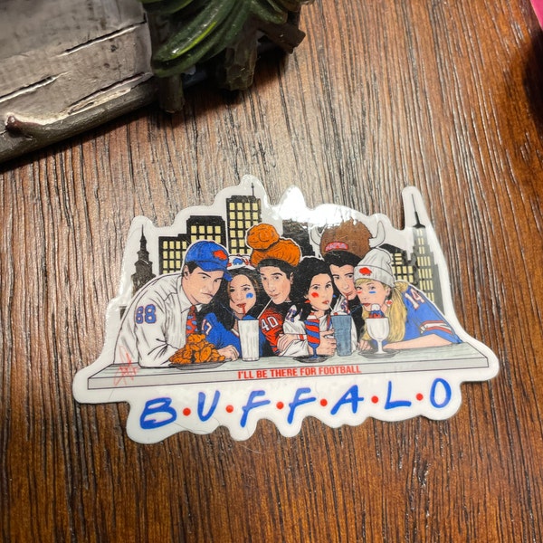 Taylor Buffalo Football 2.75in Sticker - Etsy
