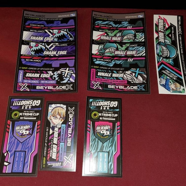 Beyblade X_dress-up Sticker - Etsy