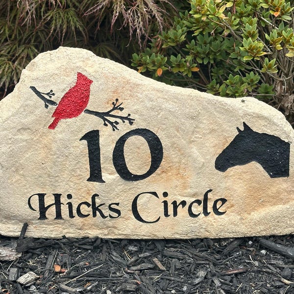 LARGE ENGRAVED Address Marker. Free Design, Text, Graphics & Color ...