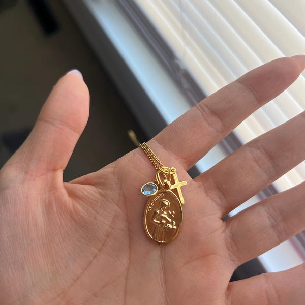 Choose Your Catholic Saint Keychain - Personalized Letter - Crystal ...