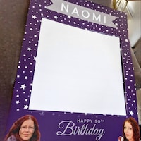 Customisable Selfie Frame Bespoke Corporate Own Logo Business Effect ...