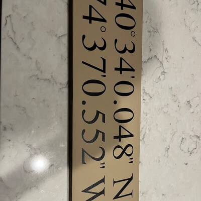 GPS Sign Lat Long Sign Latitude Longitude Sign Coordinate Sign New Home ...