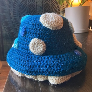 PDF PATTERN Crochet Mushroom Hat - Etsy