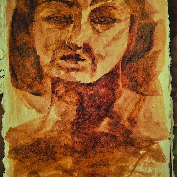 Ultra Thick Handmade Watercolor Paper, Deckled Edge Paper, 500GSM 15 ...