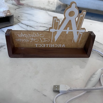 Custom Excavator Desk Name Plate Wedge, Personalized Nameplate Office ...