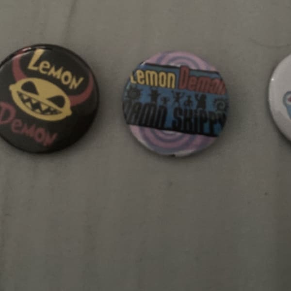 Lemon Demon Pin Badge - Etsy