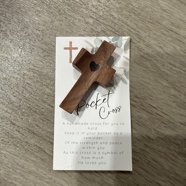 Mini Jesus Figurine - Pocket Prayer Doll, Christian Decor, Religious ...