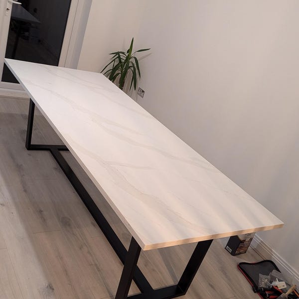 Inverted Trapezium Frame by Designer Legs - Rustic Steel Metal ...