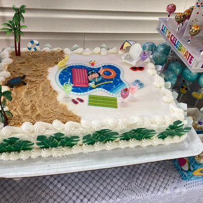 Graduation Edible Cake Topper Licensed 1/4 Sheet - Etsy