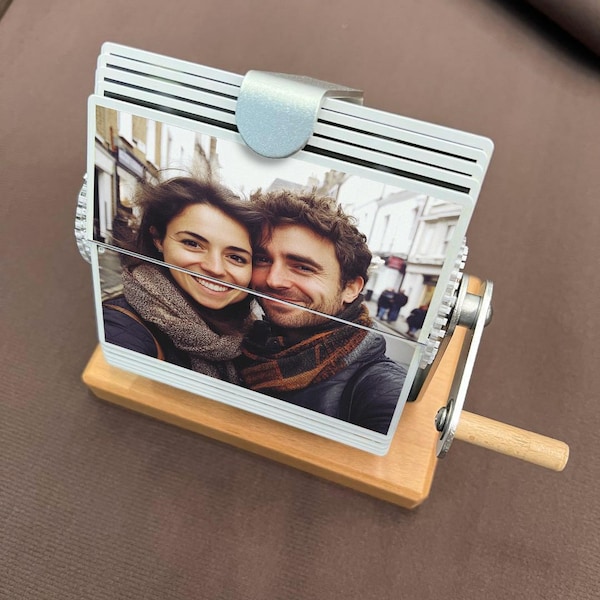 Personalized Rotation Photo Album,photo/video Rotating Albums,memory in ...