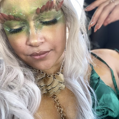 Scalemail Chainmail Crop Top / Bra Breastplate Armor - Etsy