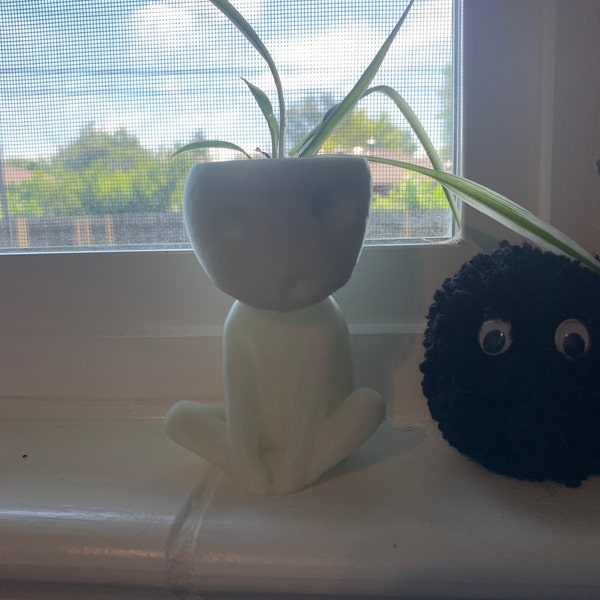 Kodama Japanese Tree Spirit Planter Succulent Air Plant - Etsy