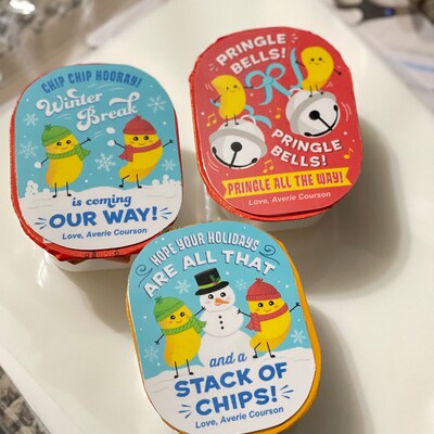 Chips Kids Christmas Printable for Pringles Snack Size Chips, Kids ...