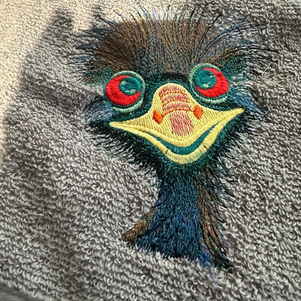 Ostrich Embroidery Design, 5 Sizes, Instant Download. - Etsy