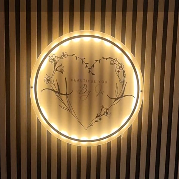 Custom Backlit Acrylic Sign | Acrylic Logo Sign | LED Business Sign ...