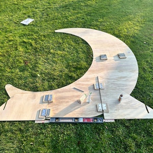 8ft Half Moon Backdrop Digital Template - Etsy